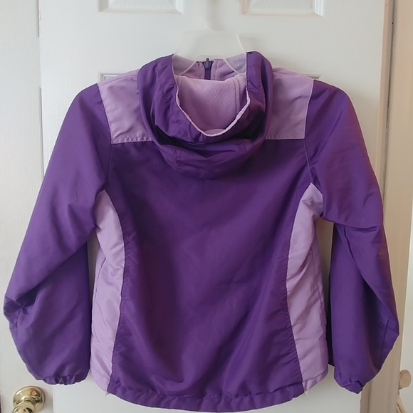 Jackets & Coats | Girls Two Tone Purple Hooded Reversible Jacket | Poshmark